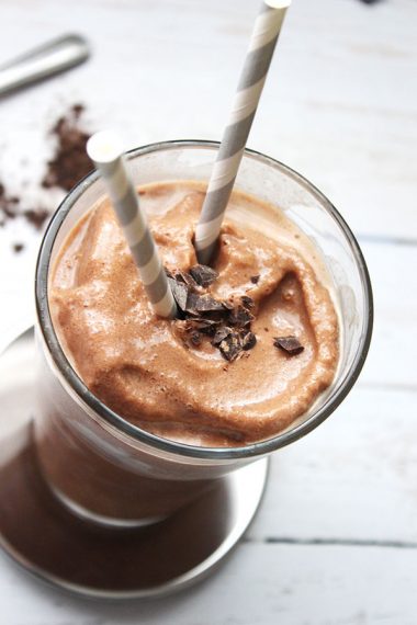 Skinny Chocolate Shake - My Spoonful Of Love